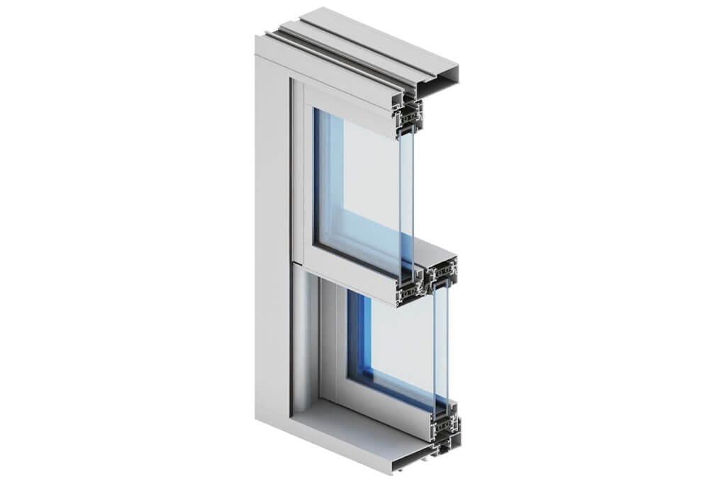 VS600 - Vertical Sliding Windows System